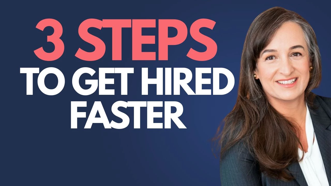Job Search for Professionals: 3 Steps to Get Hired Faster